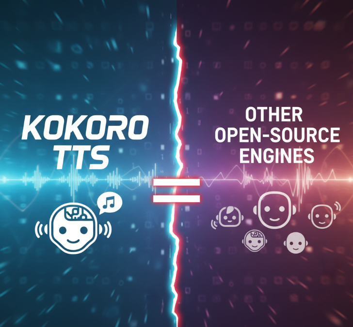 Kokoro TTS vs. Other Open-Source Text-to-Speech Engines | by Dr. Shouke ...
