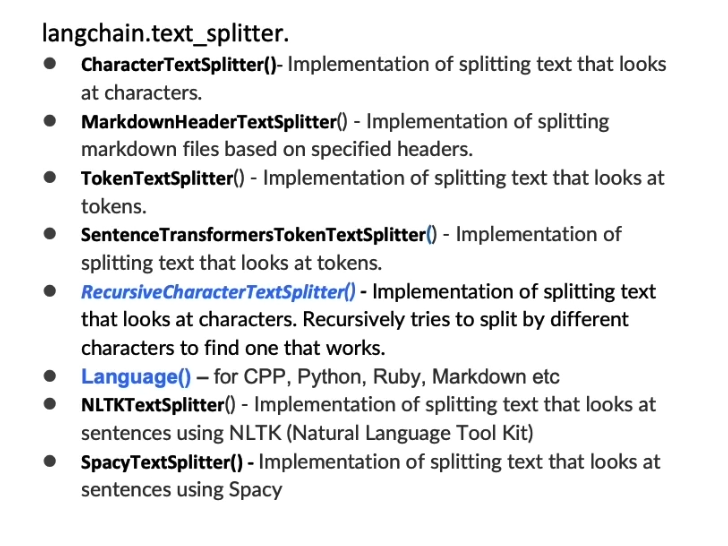 LangChain Document Splitting. How to split the documents (each page… | by Kaouthar EL BAKOURI ...
