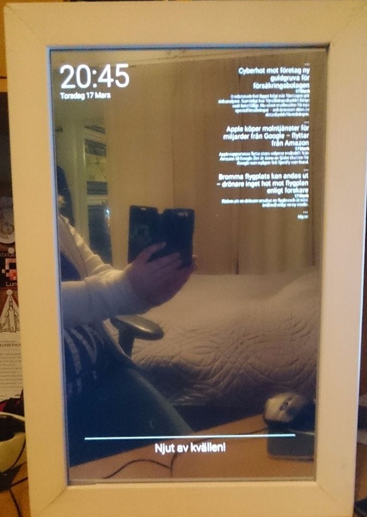 Smart Mirror. Abstract: -This project is based on… | by Sam Jones | Medium