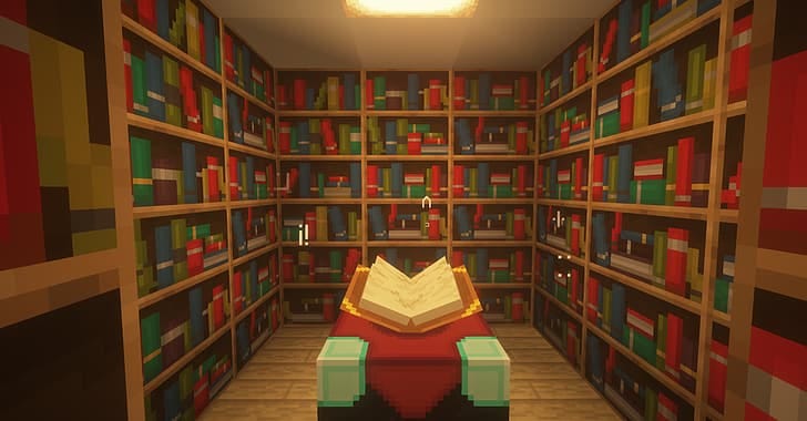 Step By Step Guide: How To Make A Bookshelf In Minecraft | by ...