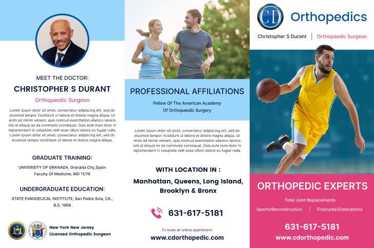 Experience Exceptional Orthopedic Care with Dr. Christopher S. Durant ...
