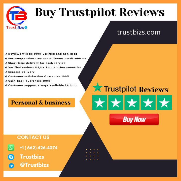 Buy Trustpilot Reviews — 100% Safe, Customer 5 Star Rating | by ...