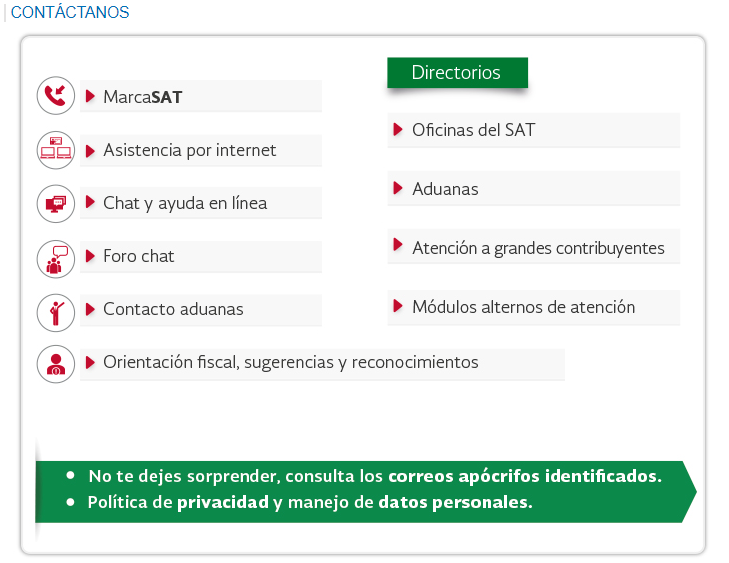 Como puedo entrar en contacto con el SAT | by Tina Gomez | Medium