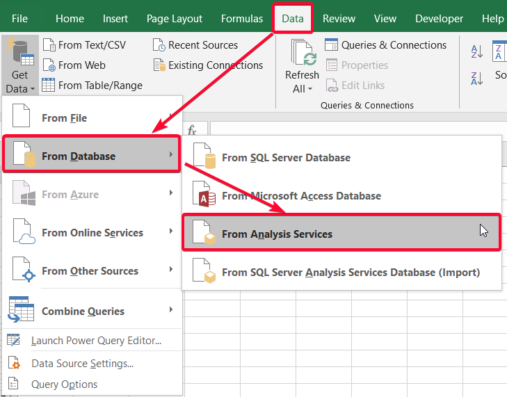 Excel BI skills. Connect to a data source | by Mali medo | Medium