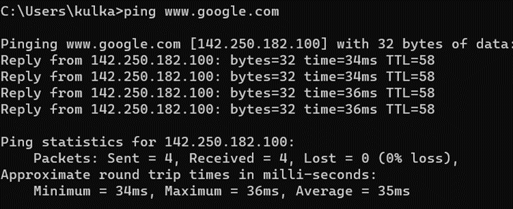 Working with basic windows network debugging commands - Kulkarnipavitra - Medium