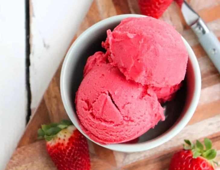 Ninja Creami Strawberry Sorbet. The Ninja Creami Strawberry Sorbet… | by Sadia Akram | May, 2024 ...