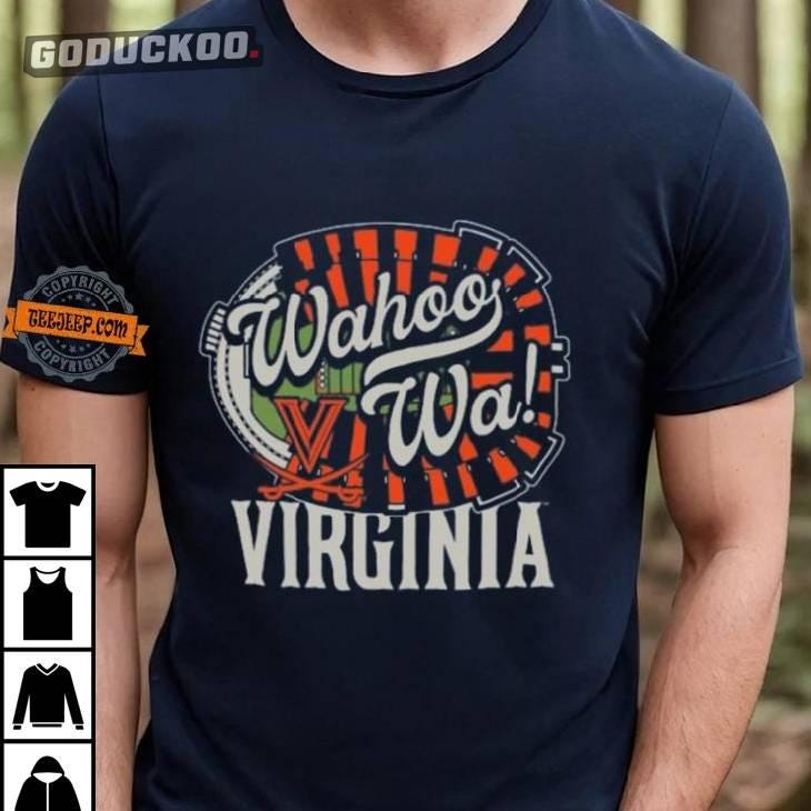 Virginia Cavaliers Hyper Local Stadium Map Phrase T Shirt - Beatrice ...