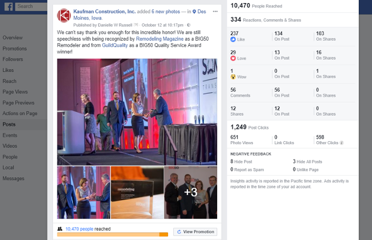 The Anatomy of the Perfect Facebook Post: Studying a Viral Client ...