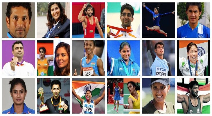 Famous Indian Sports Players — Best Things India | by Bestthingsindia ...