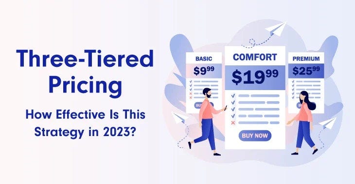 Three-Tiered Pricing: How Effective Is This Strategy in 2023? | by ...