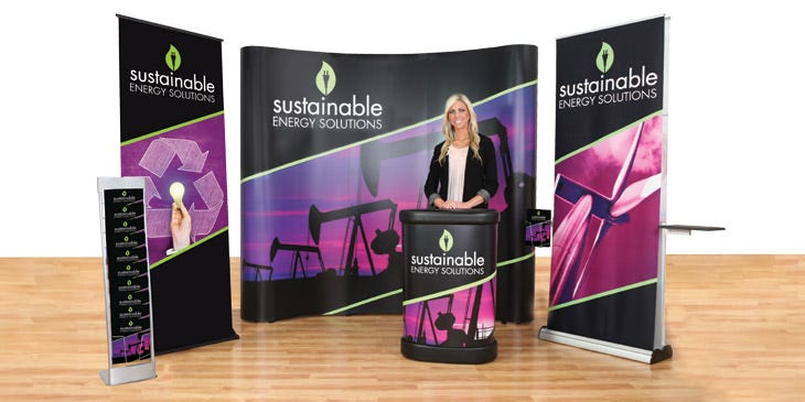 Shining Bright: The Impact of Banners and Trade Show Displays | by ...
