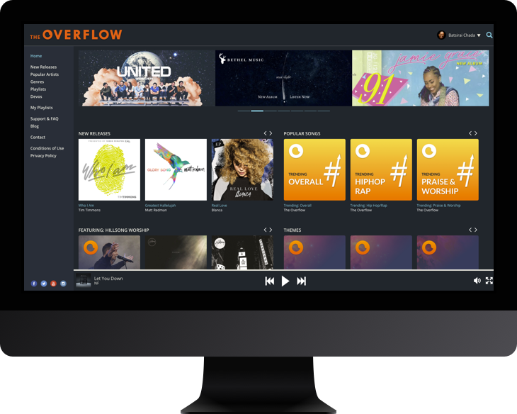 ANNOUNCING THE OVERFLOW DESKTOP. Now you can stream all day, from your ...