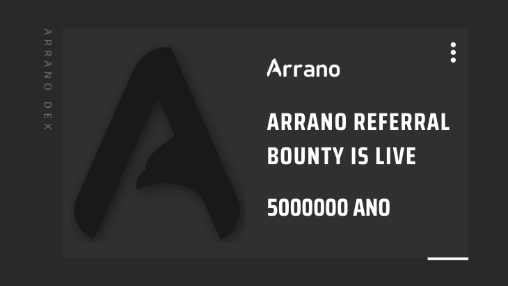 Arrano Network(ANO) referral bounty - Arrano Network - Medium