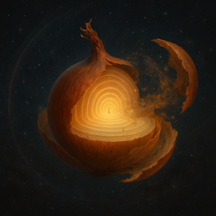 Onion Skin Cosmology: A Dual Kernel Interpretation of Reality | by Bill ...