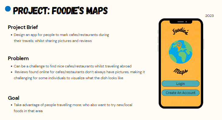 UX Design Project: Foodie’s Maps. If you didn’t know already, I’m a ...
