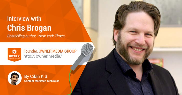 Interview with Chris Brogan. Hello there folks! Today on TechWyse… | by ...