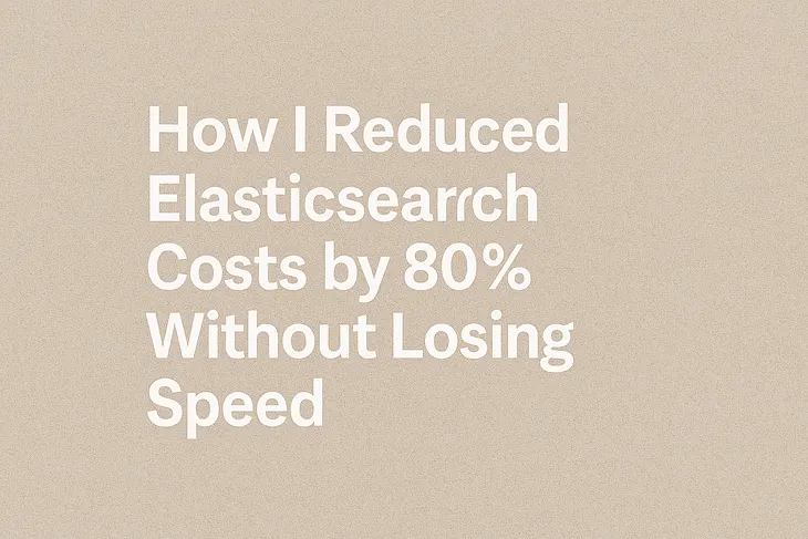 The most insightful stories about Elasticsearch - Medium