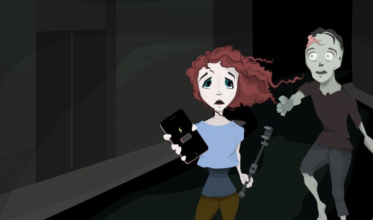 How To Survive A Zombie Apocalypse Using Only Your Dead Cell Phone | by ...