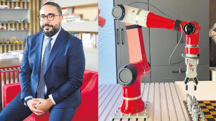 Yerli robot kollar yolda Kontrolmatik Teknoloji Yönetim Kurulu Başkanı ...