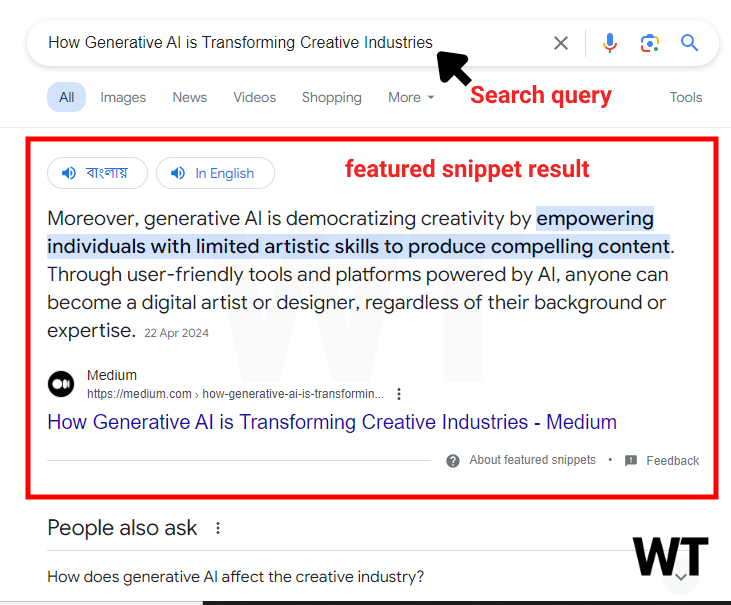What is a featured snippet in Google search results? | by Webstep ...
