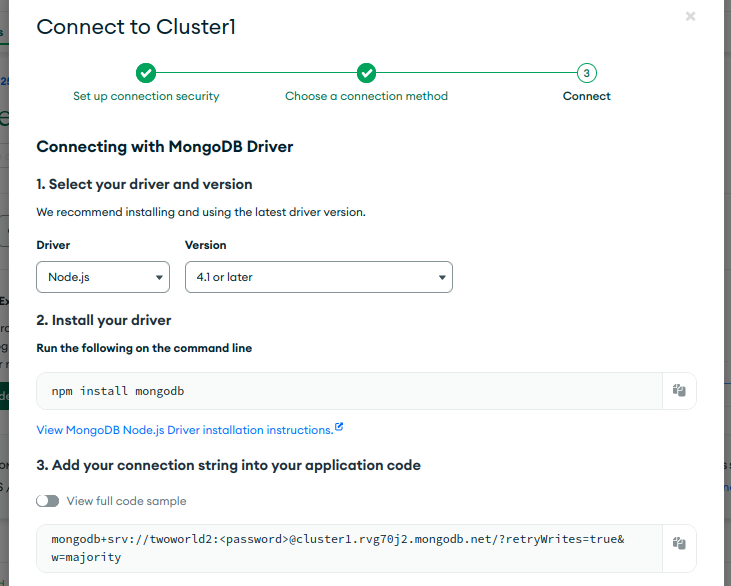 Mongodb Atlas Error: queryTxt ETIMEOUT - Bagus sulaeman - Medium