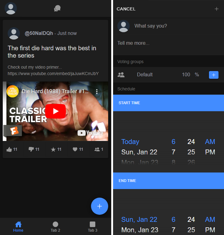 Building a Debate App: Part 2. Implementing the debate list | by Jeremy Orme | Coinmonks | Medium