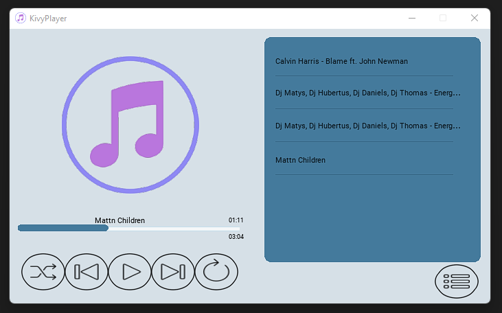 Desarrollo de un clon de Spotify usando Kivy y PostgreSQL | by Andres ...