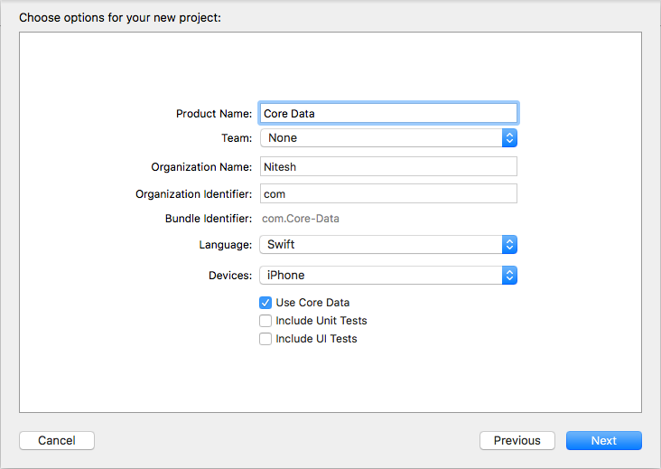Swift 3: Core Data.. the one with permanent data storage… | by Nitesh ...