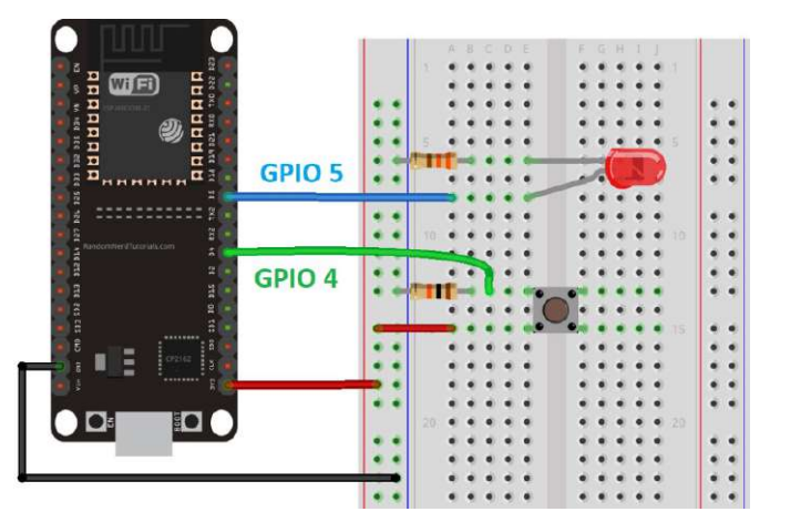 ESP32: Simple Digital I/O Project | by 18221006 Richard Haris | Medium