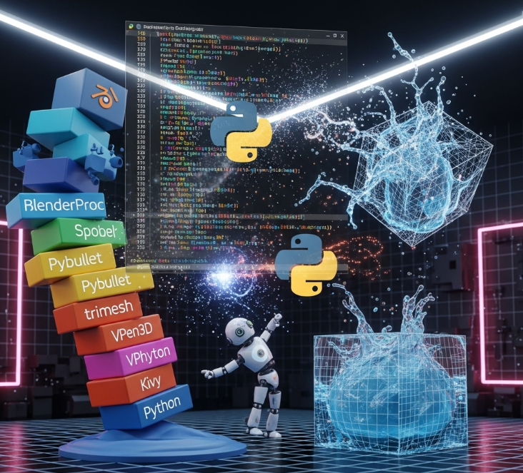 Exploring Python 3D Animation and Modeling Libraries: VPython and Beyond | by Dr. Shouke Wei ...