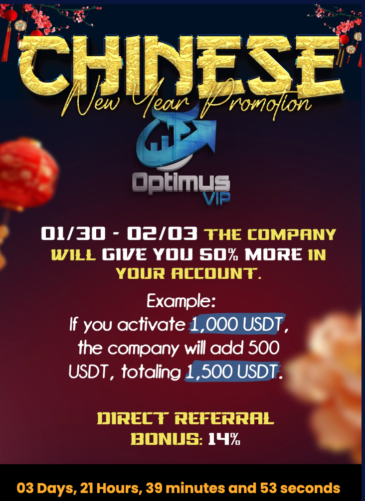 Don’t Miss This 50% Bonus From “OPTIMUS VIP”… | by Reiner Knapp | Jan, 2025 | Medium