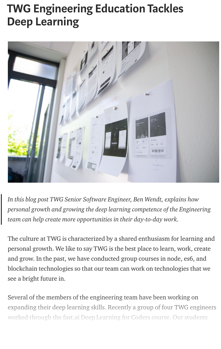This story has moved and is available here. | by TWG | The Almanac | Medium