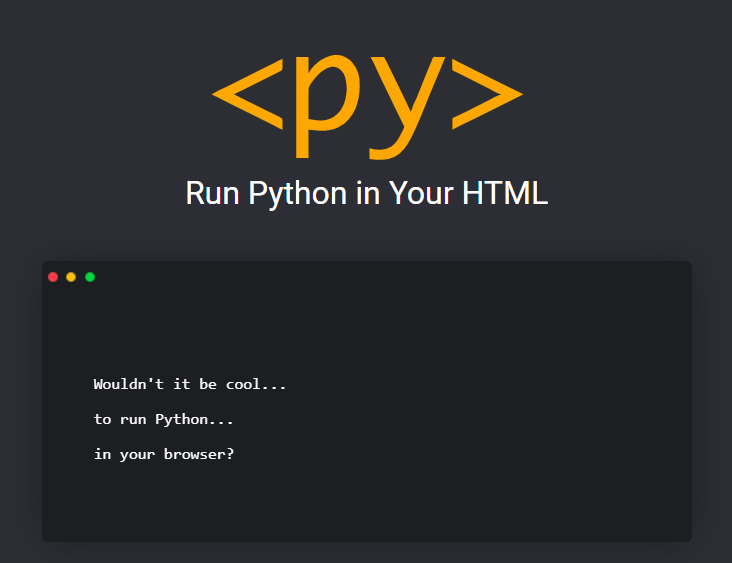 What’s new in PyScript in 2023. Since I last wrote about PyScrypt… | by Alan Jones | Data ...