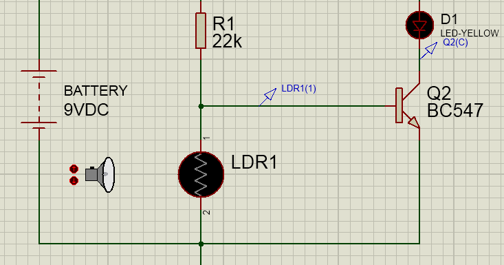 LDR Circuit Using BC547 Bipolar Junction Transistor By, 45% OFF