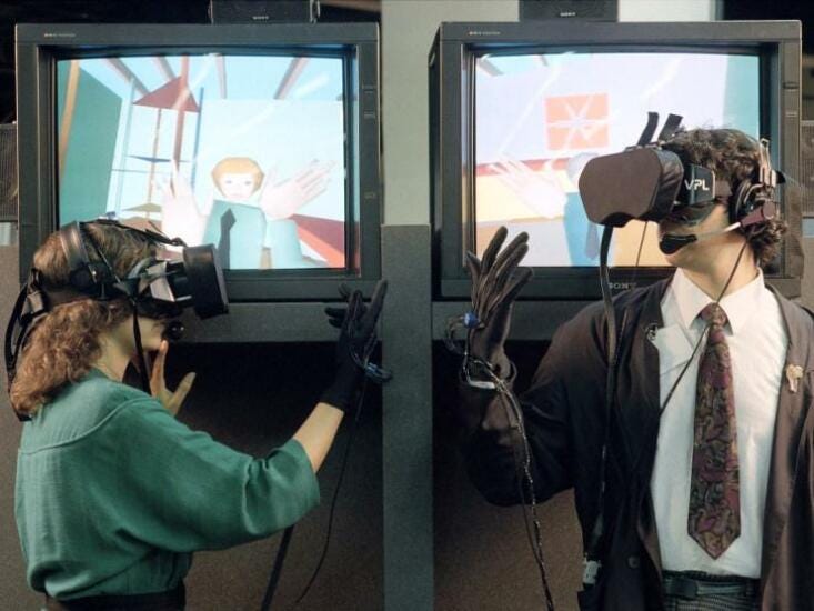VR through the years. 1985 | by Connor P Lawton | Medium
