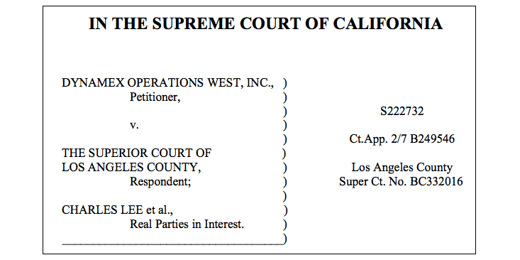 Understanding Dynamex: The California Supreme Court’s Response To ...