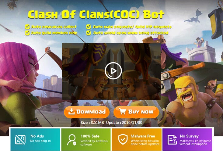 ToolWagon Releases Clash of Clans Bot Download | by saoonline | Medium