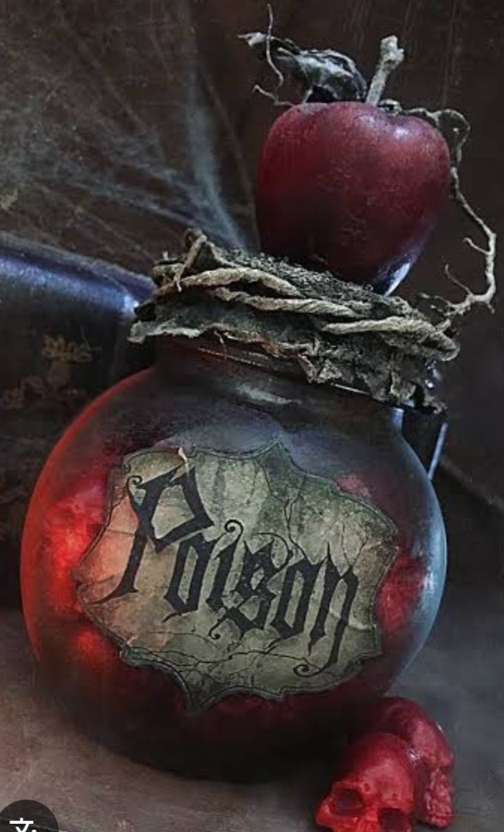 Poison Apple Just an apple, you said— Fresh from the garden, lovingly ...
