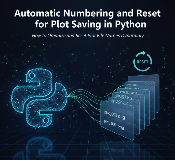Automatic Numbering and Reset for Plot Saving in Python | by Dr. Shouke Wei | Oct, 2025 | Medium