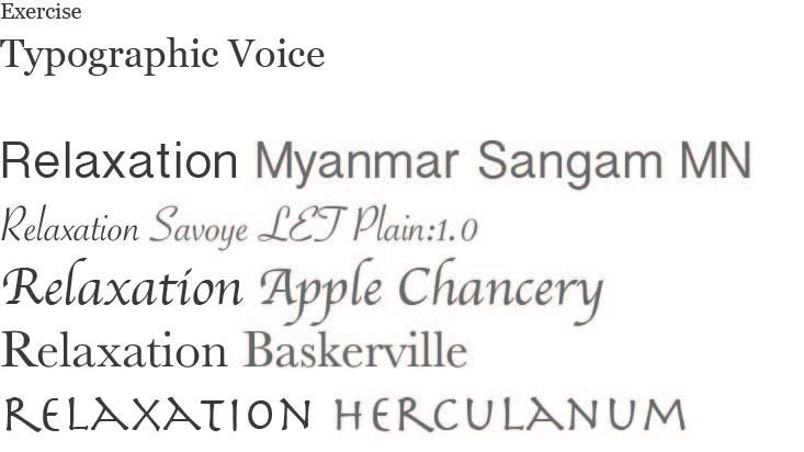 Typographic Voice. Relaxation: the state of being free… | by Allison ...