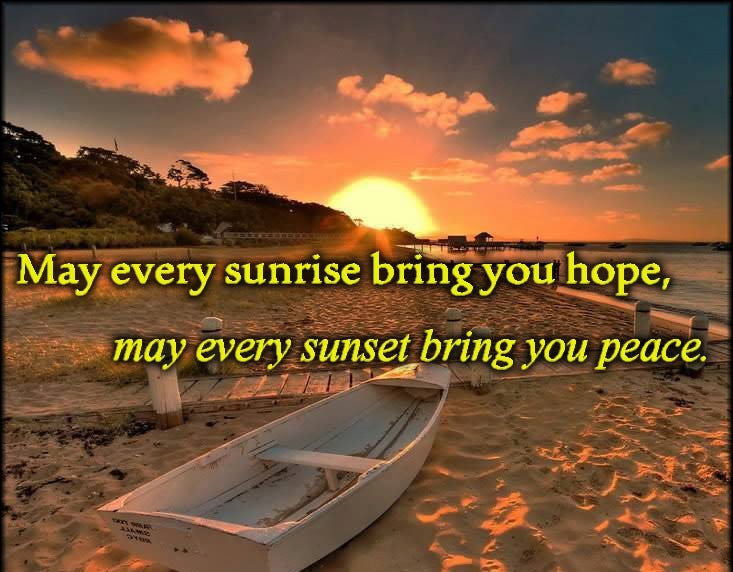 We should rise with hope and retire with peace Navigating the ...