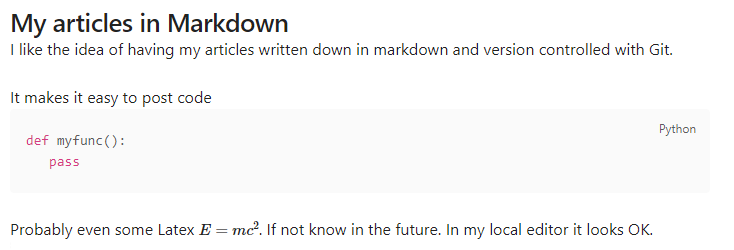 How to write articles in Markdown for Substack and Medium using GitHub Page’s Atom/RSS feed | by ...