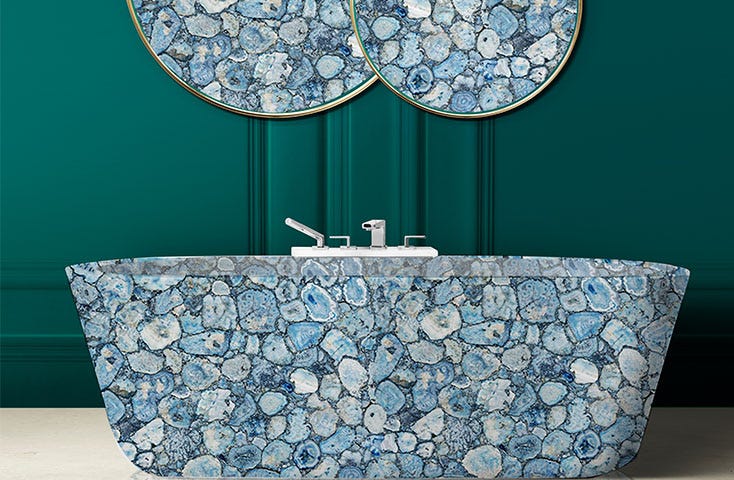 Crystal Creations: Beautiful Agate Slabs | by Subh Gem Stones | Medium