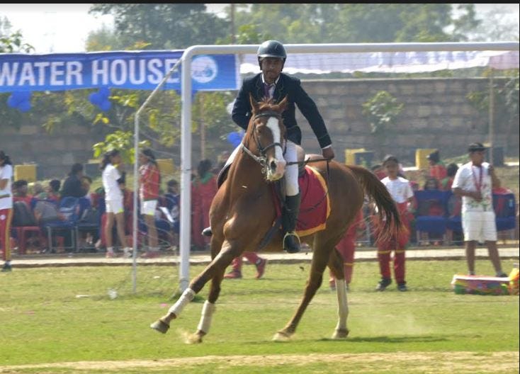 Horse Riding at ITM Global School, Gwalior: Where Tradition Meets ...