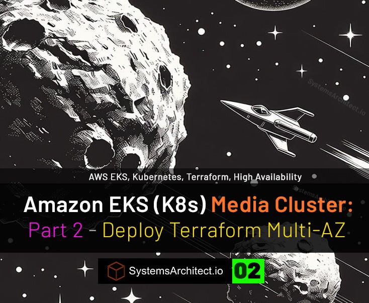Amazon EKS (K8s) Media Cluster: Part 2— Deploy Initial Terraform Multi ...