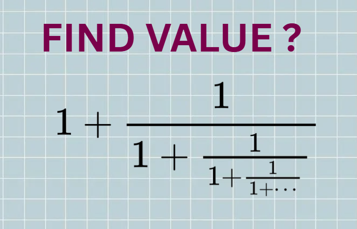 An Infinite Fraction That Solves Itself | by Thanushan Sivapatham ...