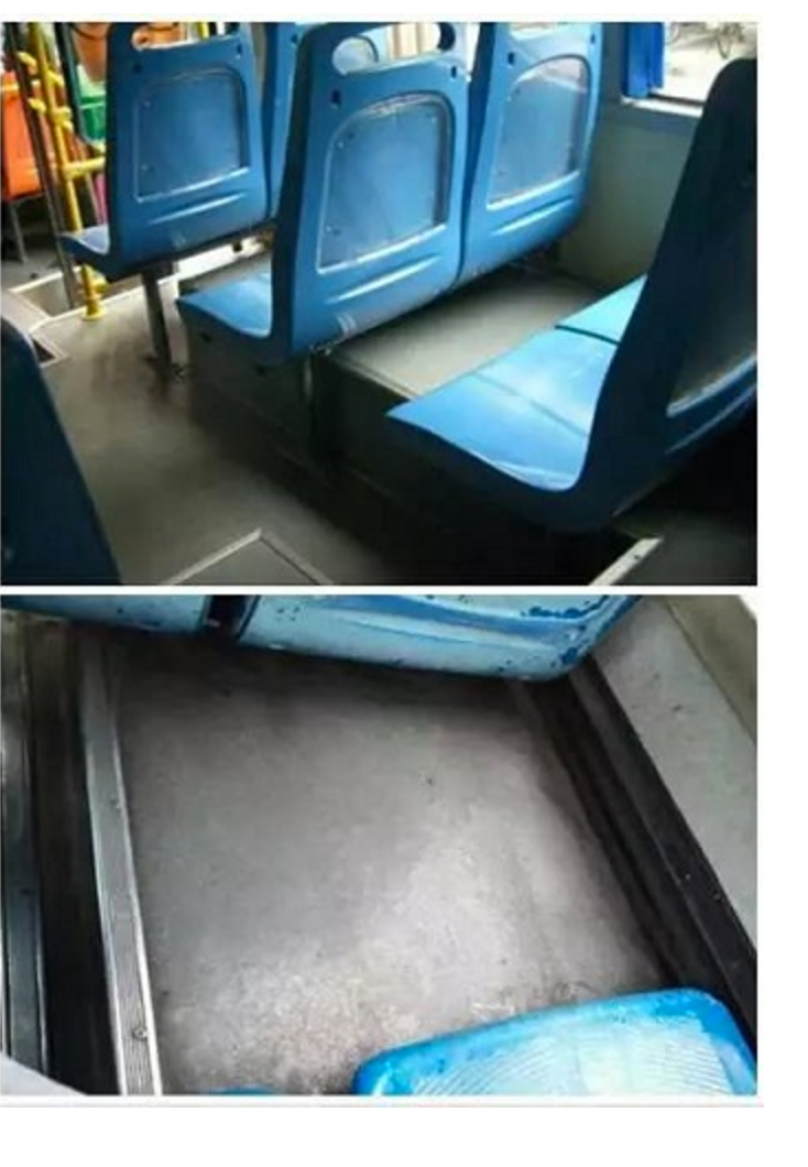 Short critique of seats on Buses. This photo below is actually a common ...