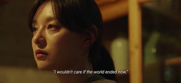 nothing matters anymore. i wouldn't care if the world ended now | by ...