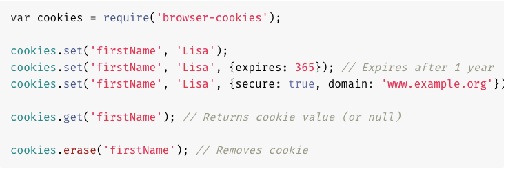 TIL why cookie parsers exist. I recently found out you can access all ...