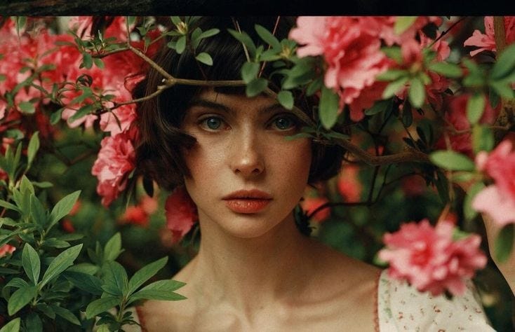 Her eye flowers of hatred - Mid-Knight Falls - Medium